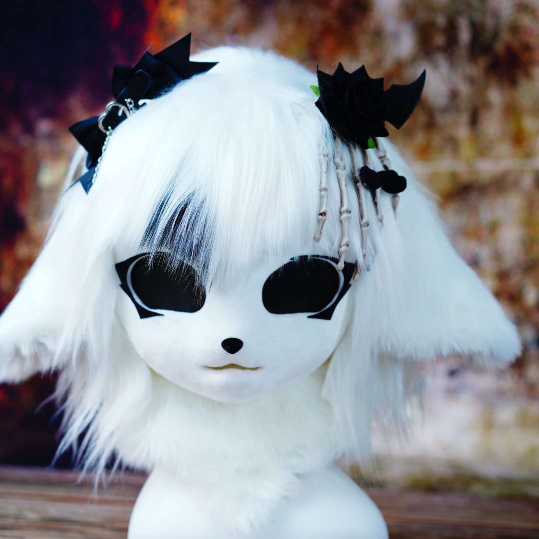 Classic Gothic Sheep Mask in White - Versatile Costume Accessory for ...