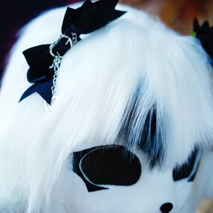 Classic Gothic Sheep Mask in White - Versatile Costume Accessory for ...
