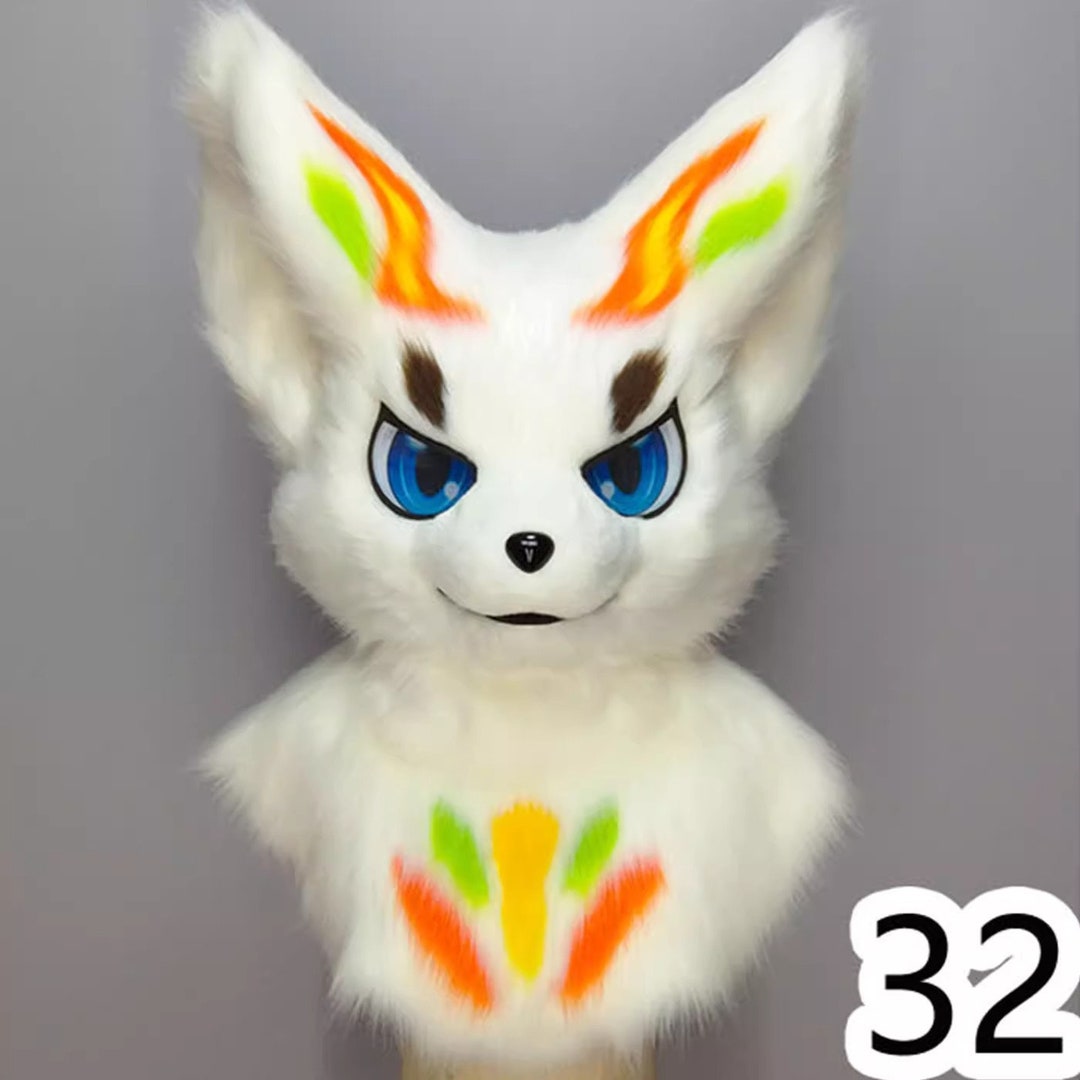 Cat Fursuit Head Dog Fursuit Headfurry Mask Kemono Mask - Etsy UK