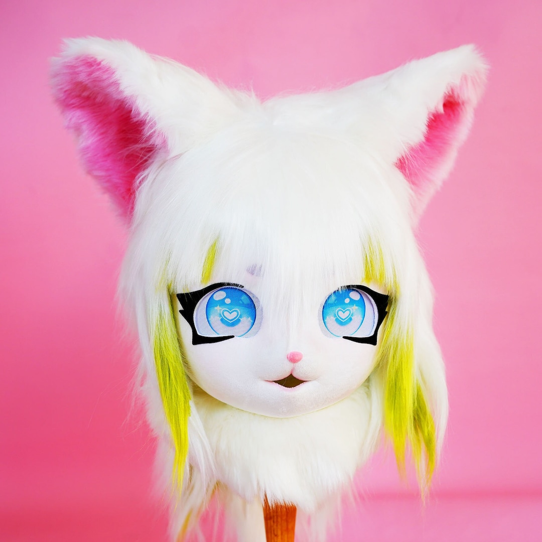 Kig Head Fursuit Furry Head , Personalizable Handmade Cosplay Carnival ...