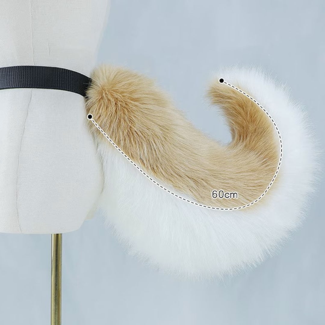 Furry Animal Accessoriesrolling Tail Dog Tailchaigou - Etsy