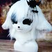 Classic Gothic Sheep Mask in White Versatile Costume Accessory for ...