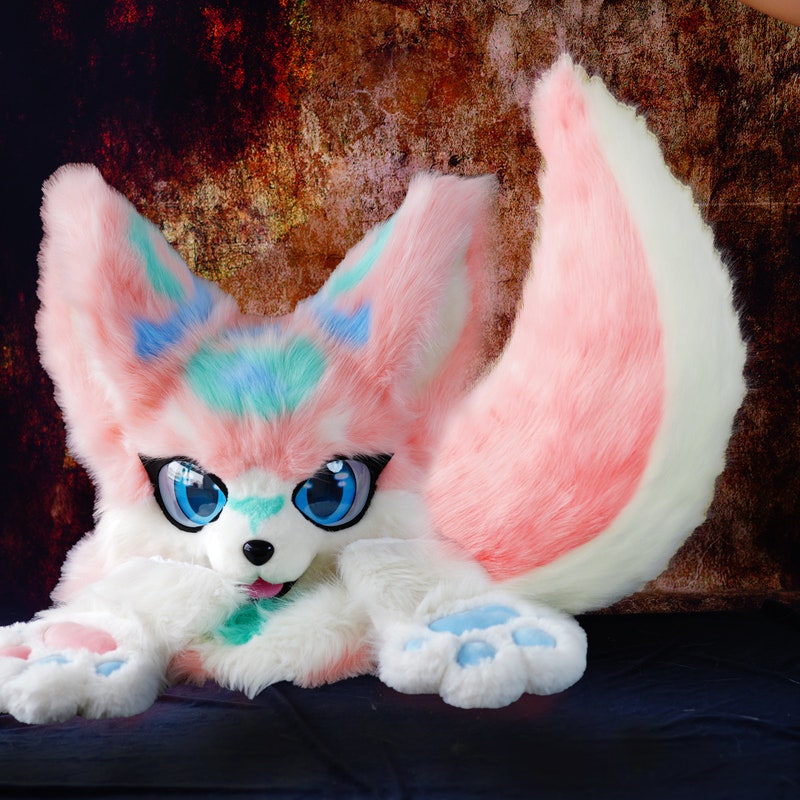 Pink Fursuit - Etsy