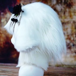 Classic Gothic Sheep Mask in White - Versatile Costume Accessory for ...