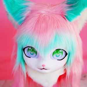 Furry Fursona Mask ，custom Hamtter Fursuit Head , Furry Convention ...