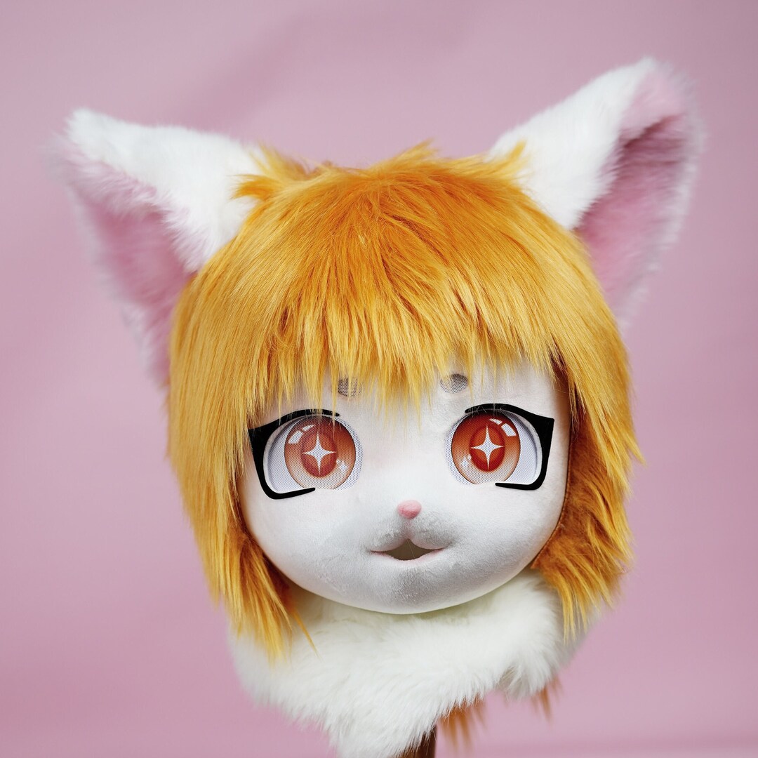 Fursuit Kig Head , Furry Head for Cosplay Prefabricated Handmade ...