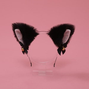 Extra Fluffy Cosplay Fox/cat Ear Headband Adjustable Cute Fun Furry ...
