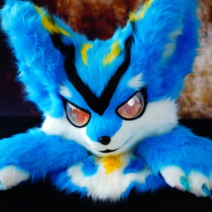 Partial Kemono Fursuit Set, Gift to Furry Fandom, Cosplay Fox Wolf Cat ...