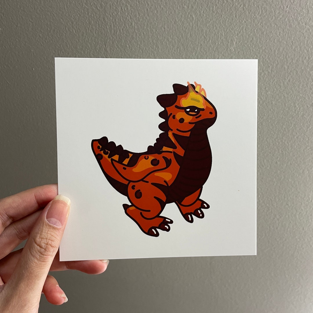ESO Deadlands Bantam Guar Inspired Fire Dino Chicken small Illustration ...