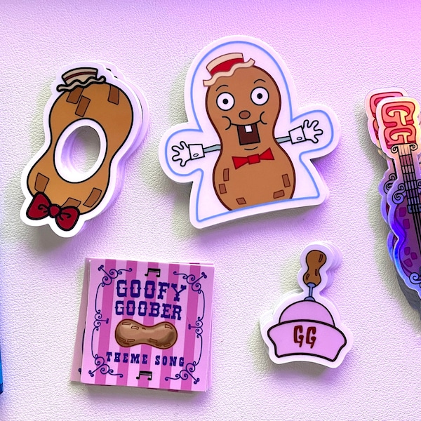 Goofy Goober Stickers - Etsy