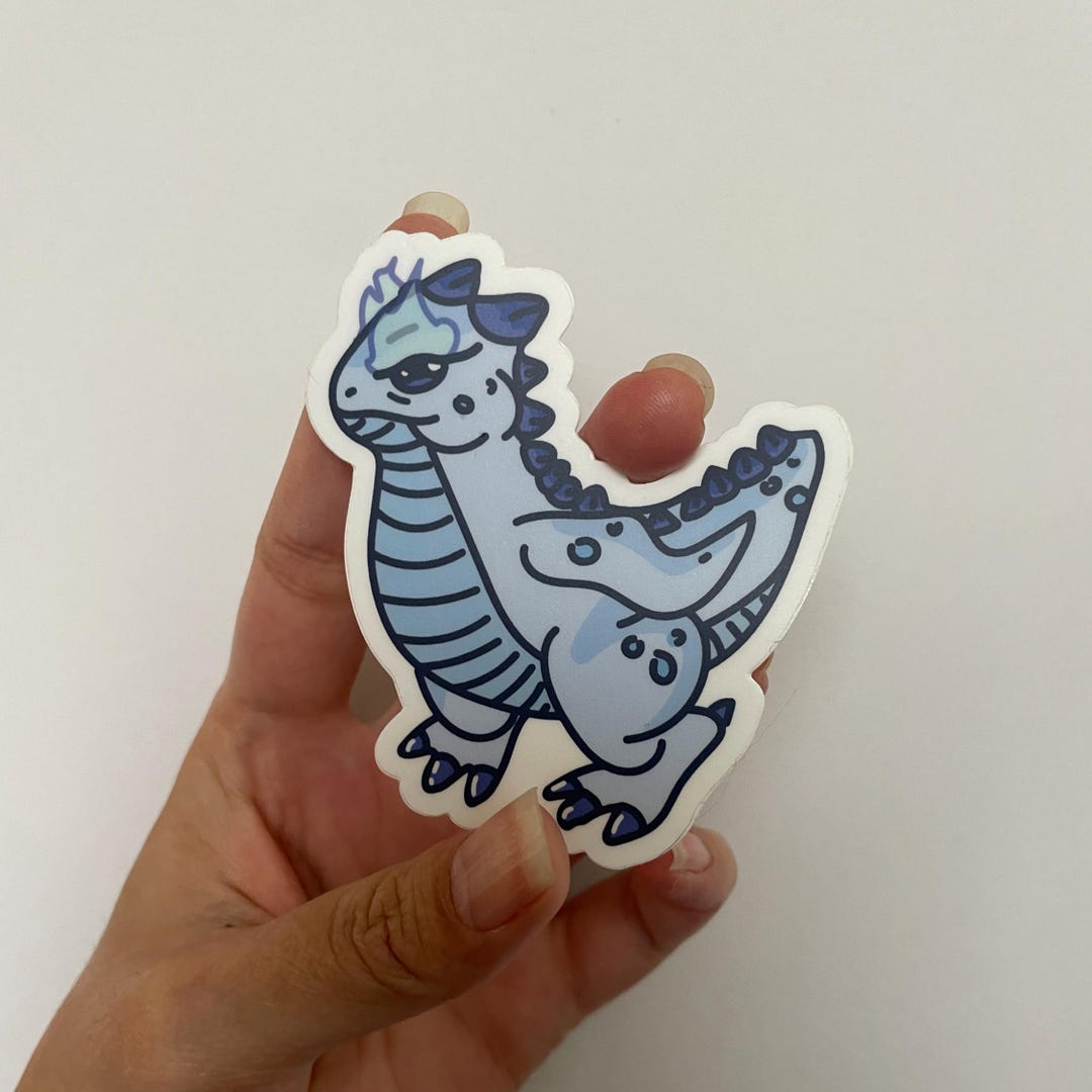 ESO Atmoran Pet Bantam Guar Inspired Dino Chicken Vinyl Sticker - Etsy