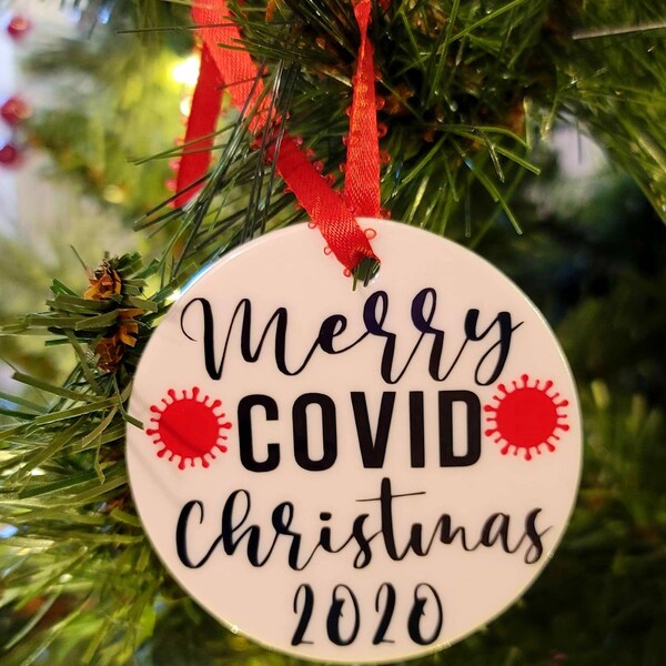 Covid Christmas Ornaments - Etsy