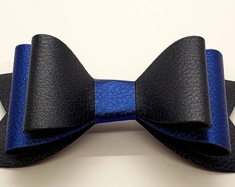 Police Officers Daughter Thin Blue Line Hair Bow - Etsy