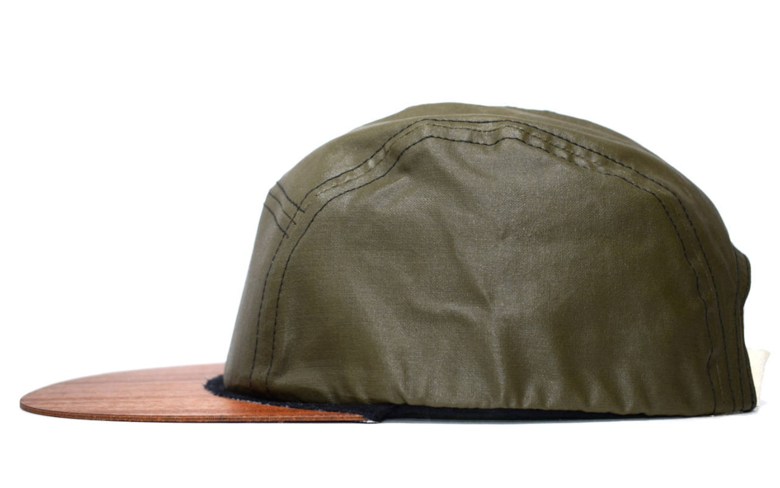 Outdoor Green Cap With Unique Wooden Brim - Made in Germany ...