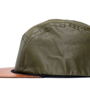 Outdoor Green Cap With Unique Wooden Brim - Made in Germany ...