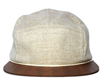 Red Cap Tartan With Unique Wooden Brim Made in Germany Unisex ...