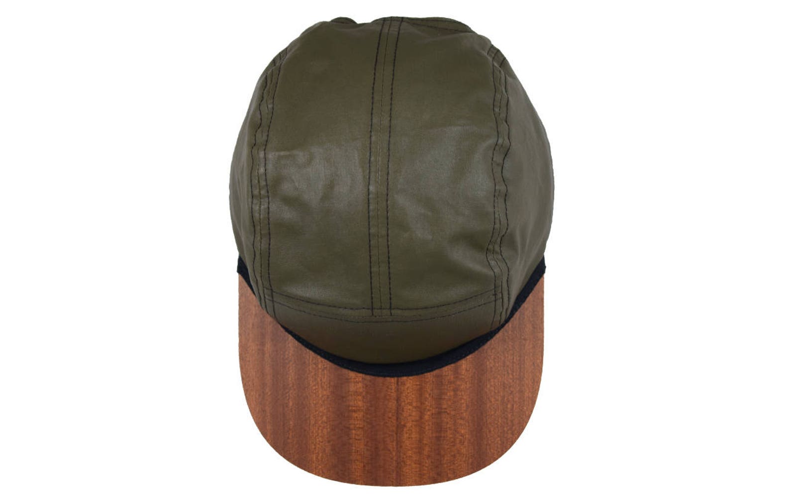 Outdoor Green Cap With Unique Wooden Brim - Made in Germany ...