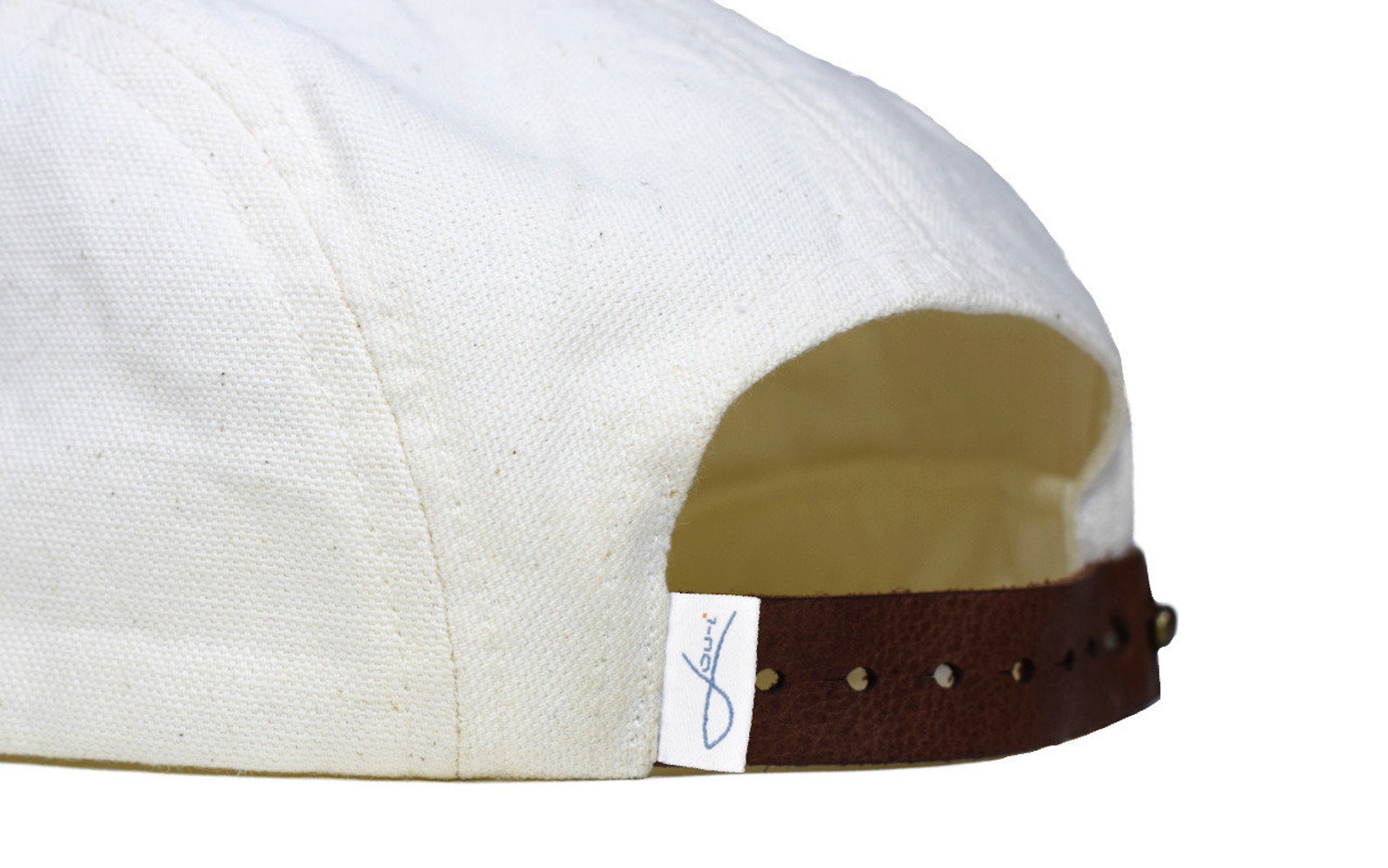 White Hat With Unique Wooden Brim Made in Germany Light & - Etsy