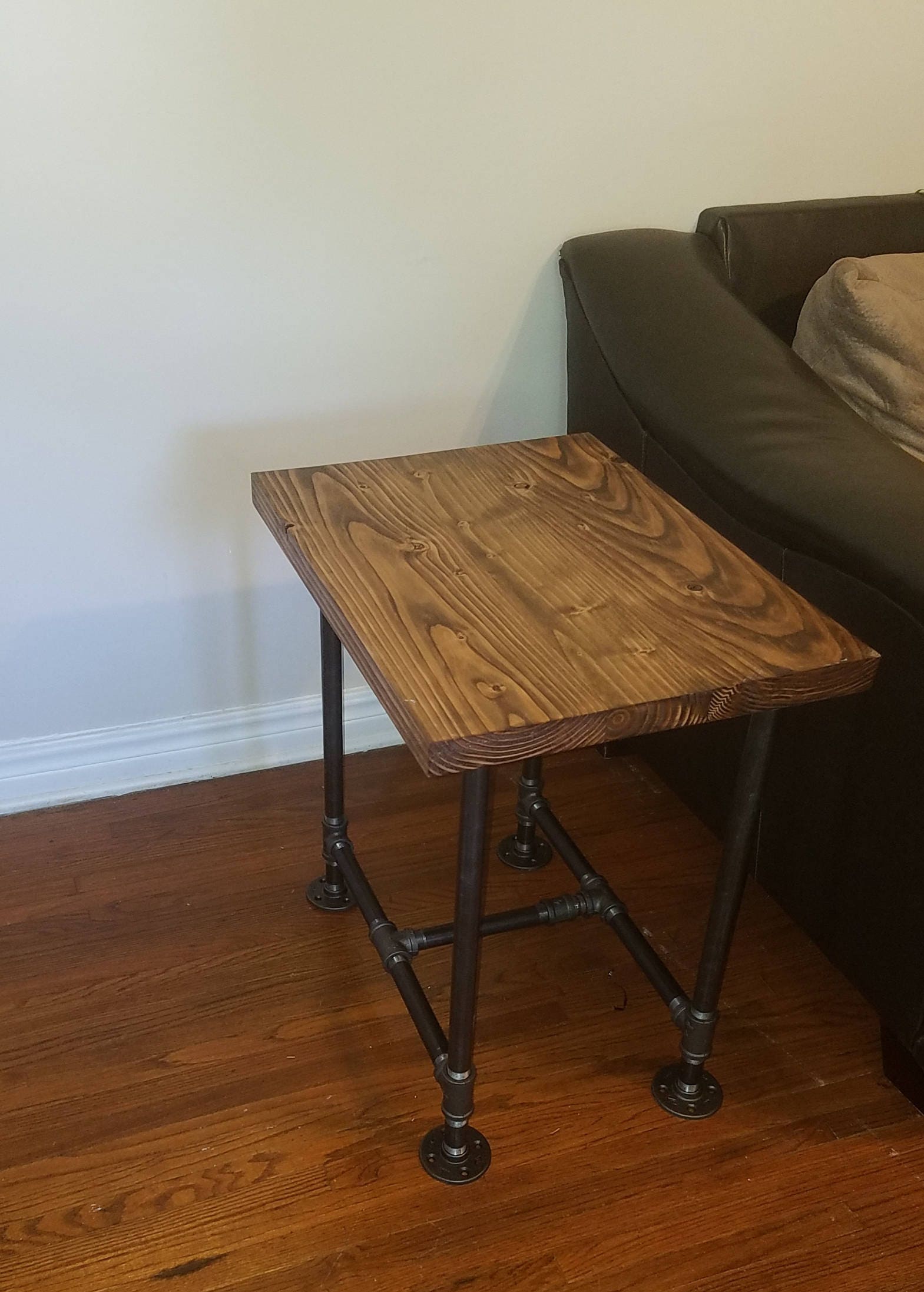 Pipe Wood Table - Etsy