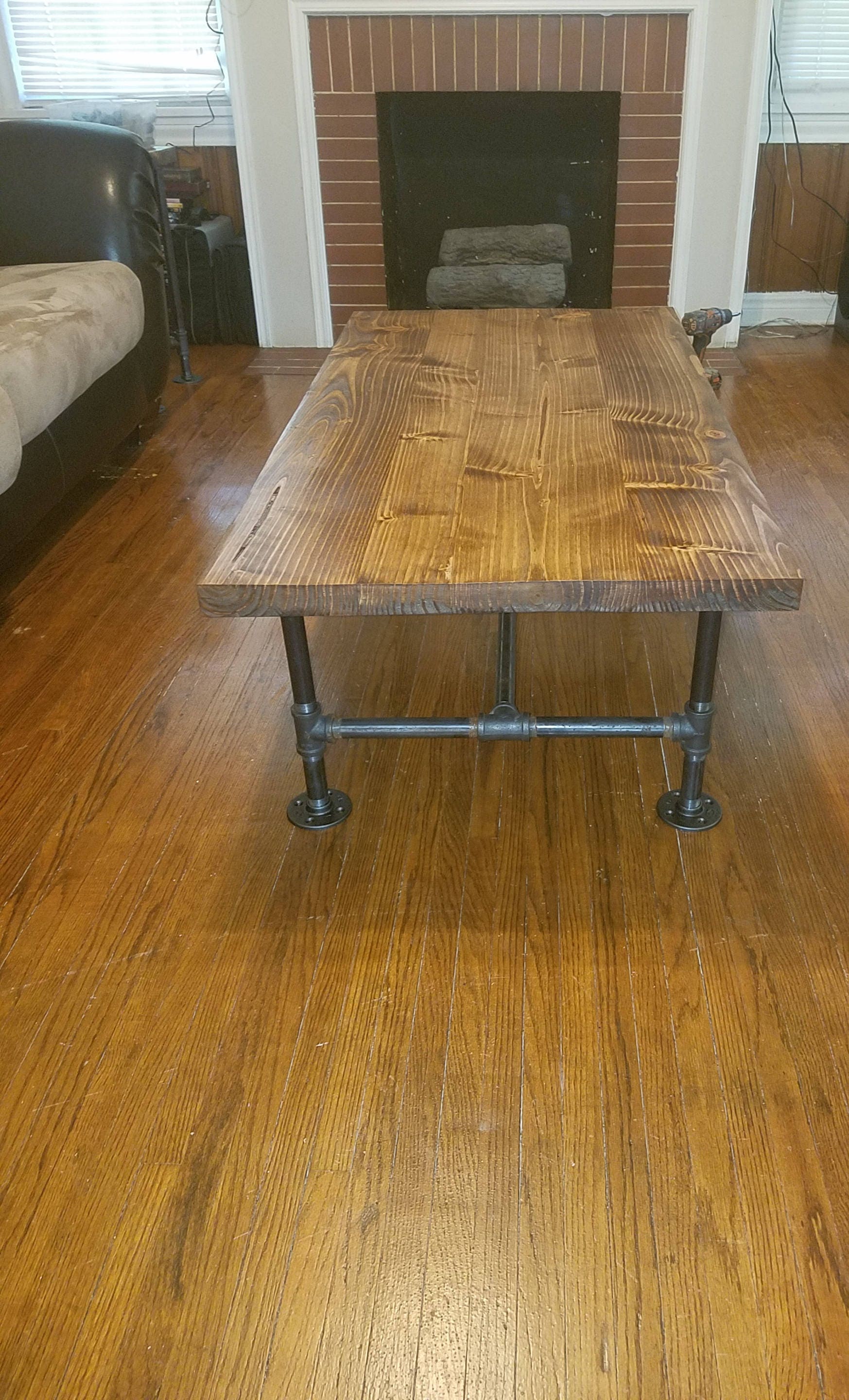 Industrial Pipe Coffee Table - Etsy