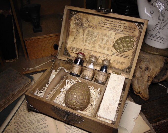 Dragon Wyvern Egg Specimen Curio Box Props "handmade" Fantasy Creature ...