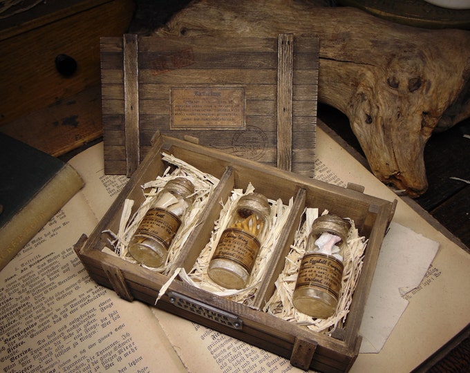 Mythical Creature Specimen Crate "handmade" Fantasy/folklore/fairy Tale ...