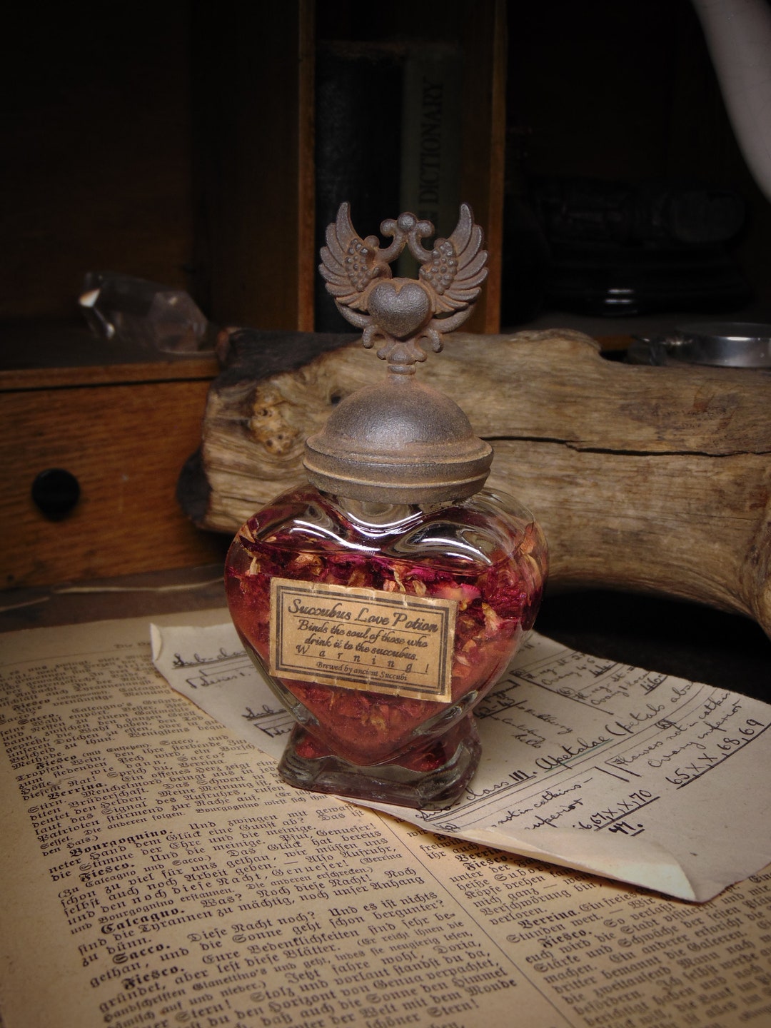 Succubus Love Potion "handmade" Fantasy/mythology/folklore/dungeons ...