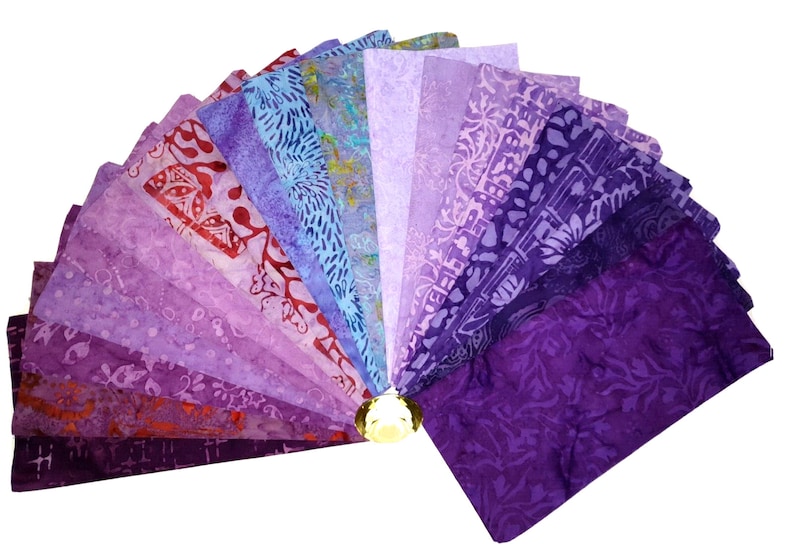 Batik Layer Cakes - 20 Piece 10" X 10" Squares Batik Fabric Quilting ...