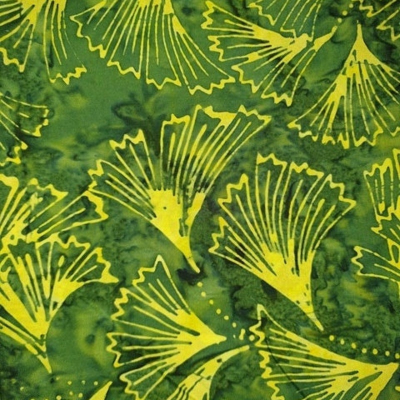 Green Batik - Etsy