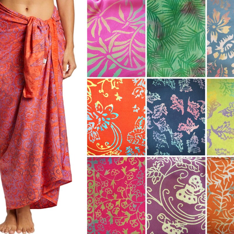 Batik Sarong - Etsy