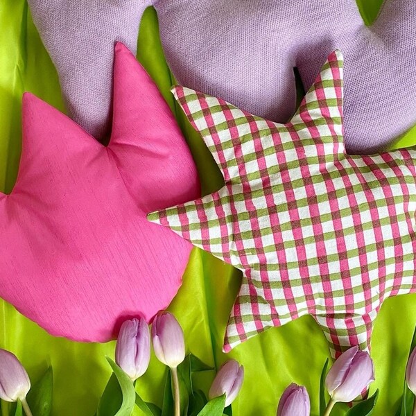 Squiggle Stuffed Shape Colourful Cushion - Etsy