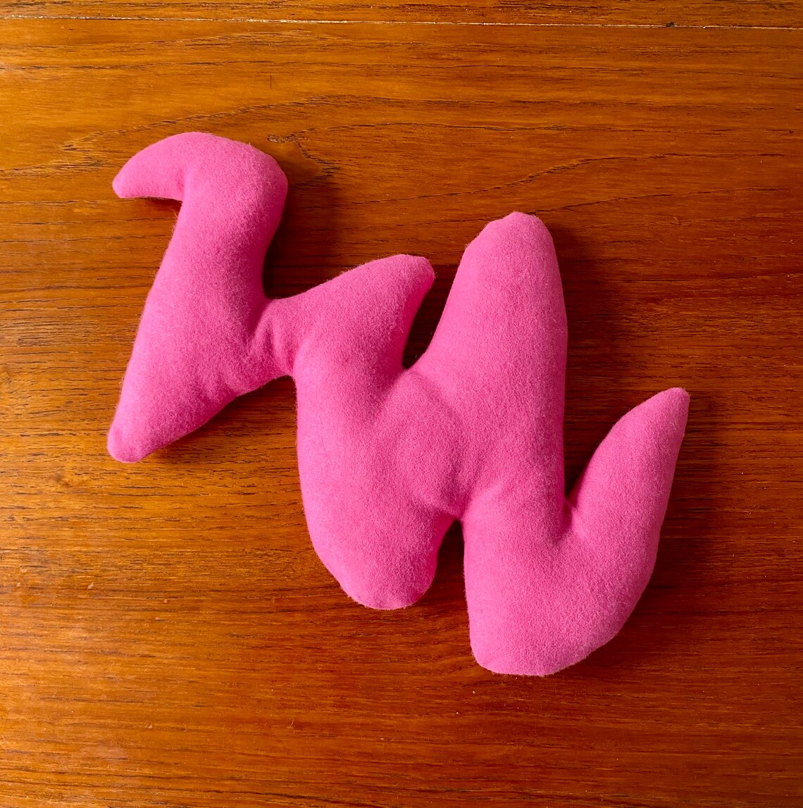 Squiggle Stuffed Shape Colourful Cushion - Etsy