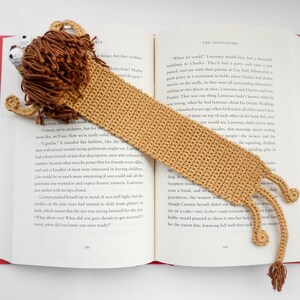 Lion Bookmark Crochet Pattern Amigurumi PDF Pattern | Etsy
