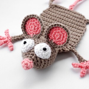 Mouse Bookmark Crochet Pattern Amigurumi PDF Pattern - Etsy UK
