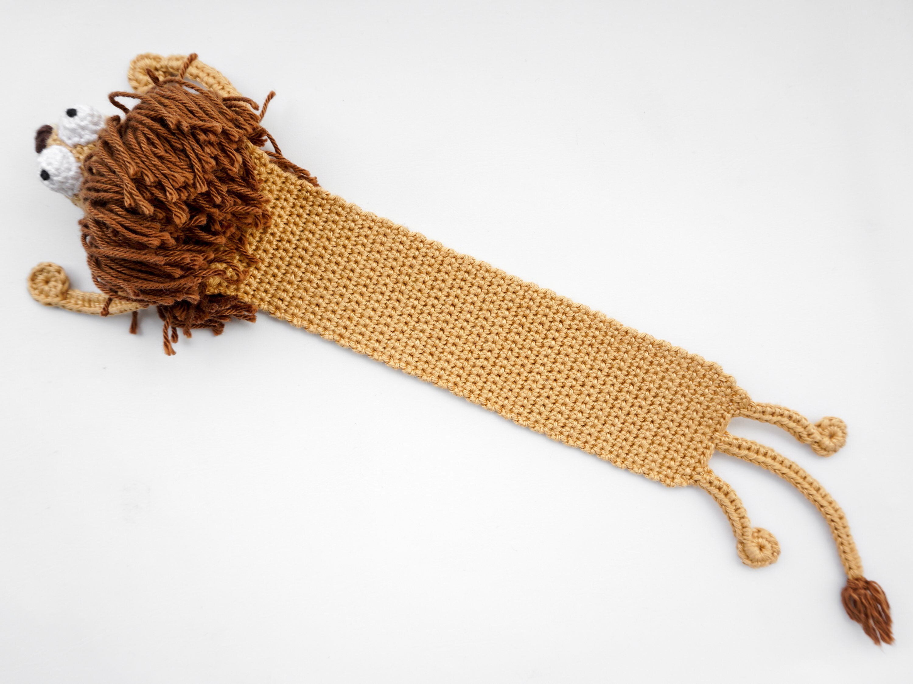 Lion Bookmark Crochet Pattern Amigurumi PDF Pattern - Etsy