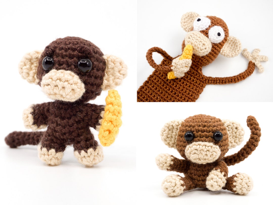 Monkeys PDF Crochet Pattern Bundle by Supergurumi | Amigurumi PDF Patterns - Etsy