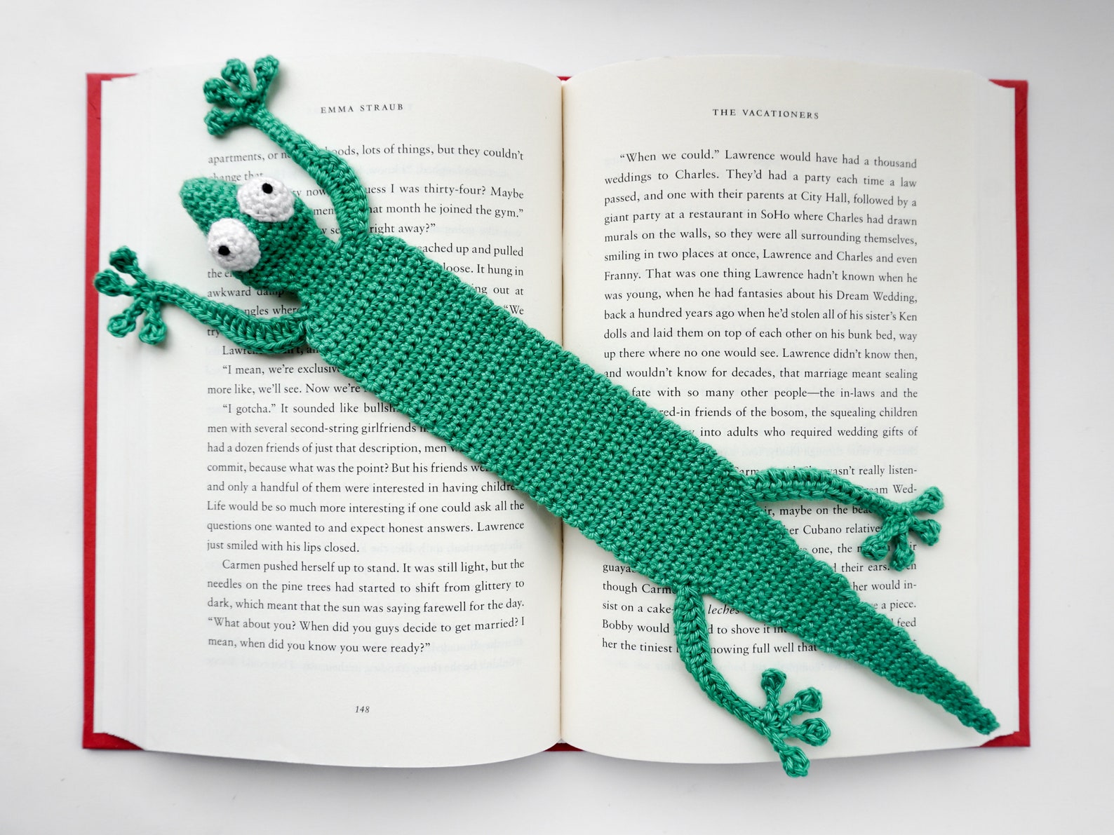 Gecko Bookmark Crochet Pattern Amigurumi PDF Pattern - Etsy