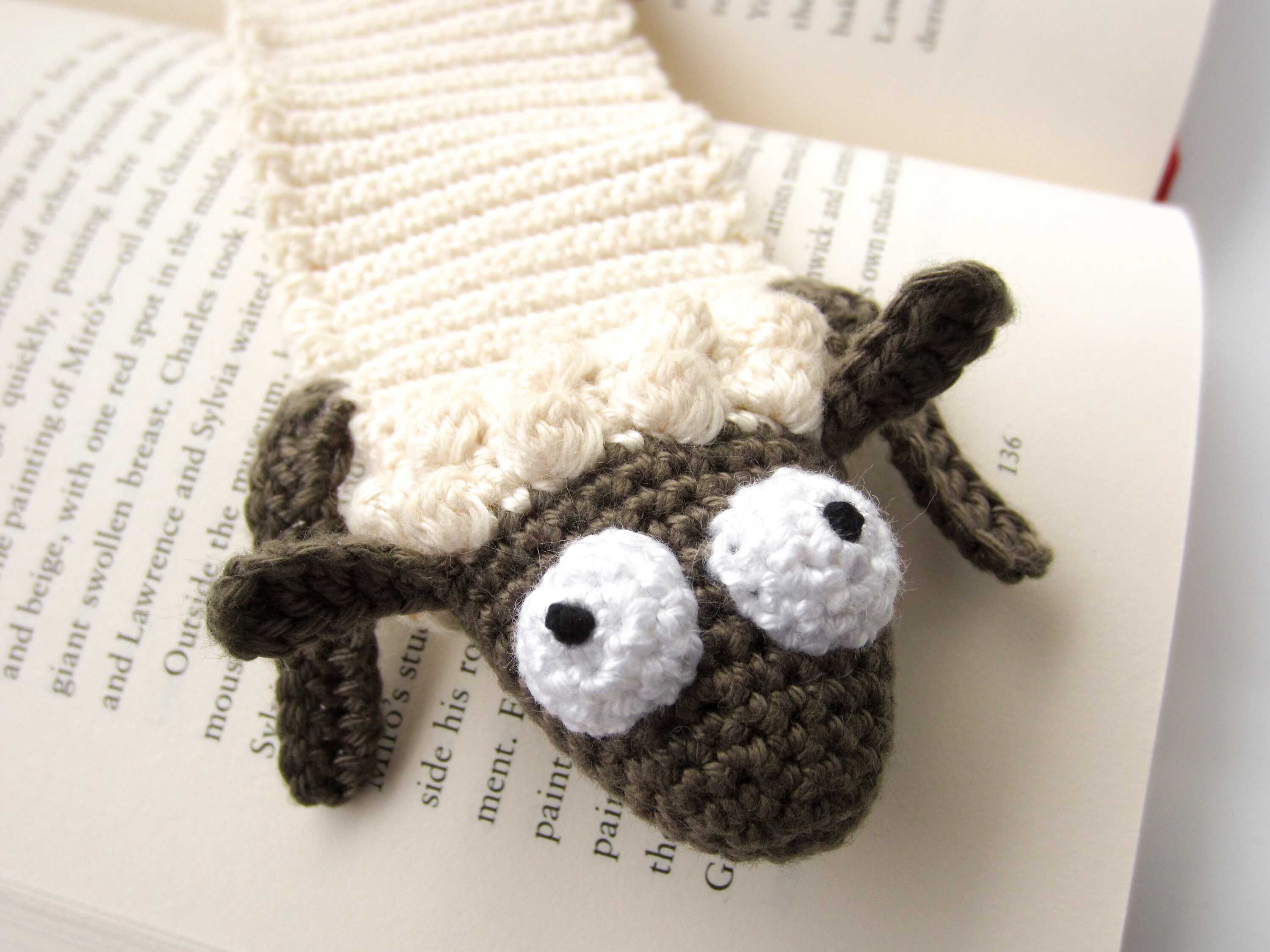 Sheep Bookmark Crochet Pattern | Amigurumi PDF Pattern - Etsy Australia