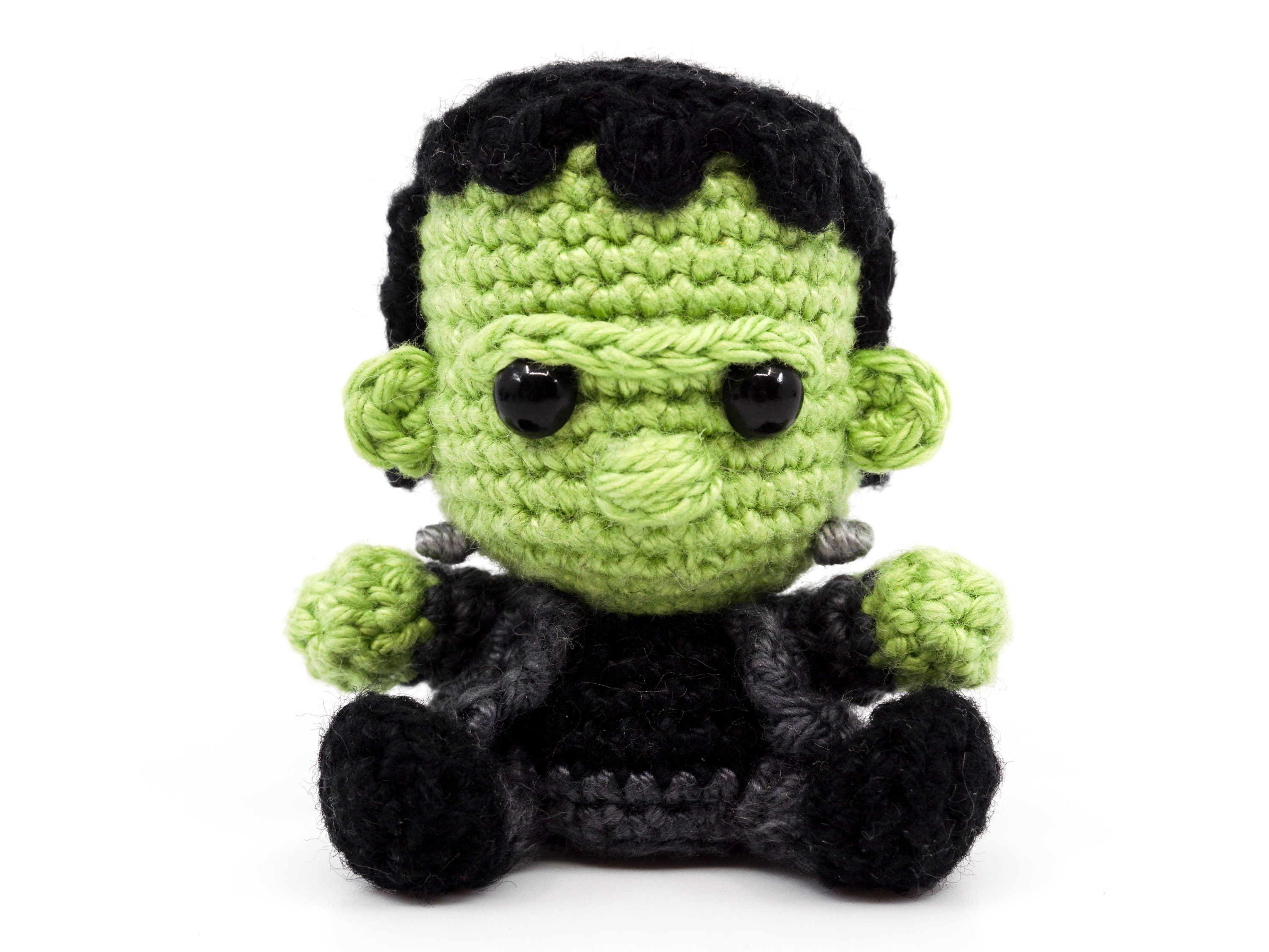 Mini Frankenstein's Monster Crochet Pattern Amigurumi - Etsy
