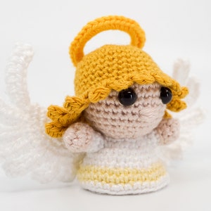 Mini Female Angel Crochet Pattern | Amigurumi PDF Pattern - Etsy