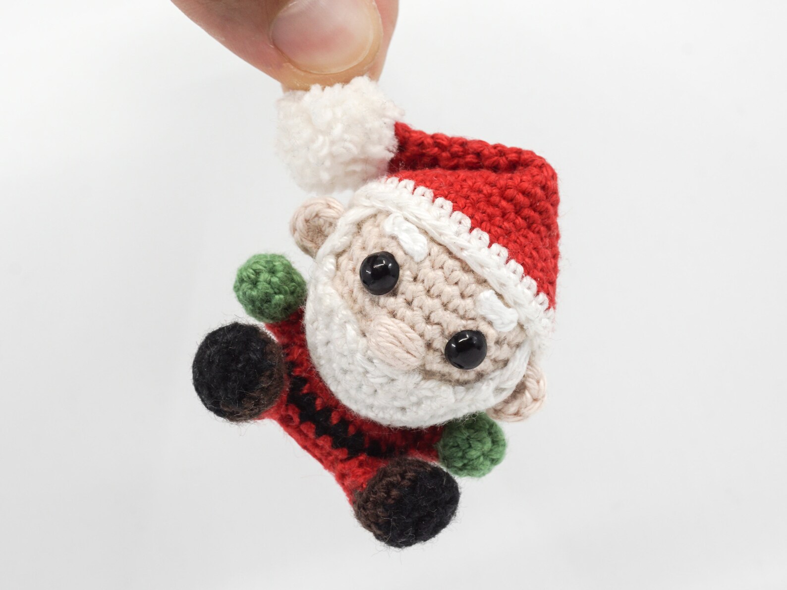 Mini Santa Claus Crochet Pattern Amigurumi PDF Pattern | Etsy