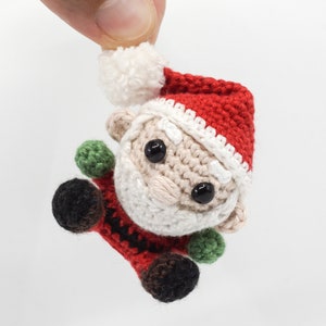 Mini Santa Claus Crochet Pattern Amigurumi PDF Pattern | Etsy