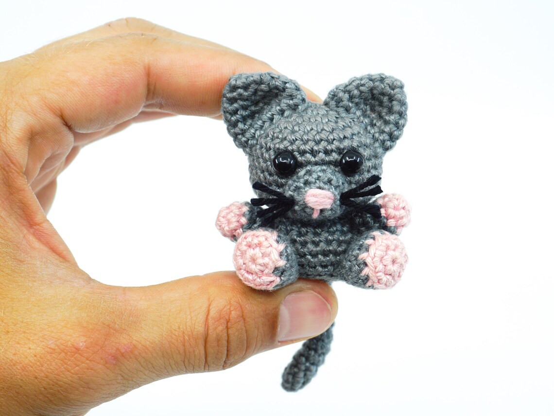 Mini Cat Crochet Pattern Amigurumi PDF Pattern - Etsy