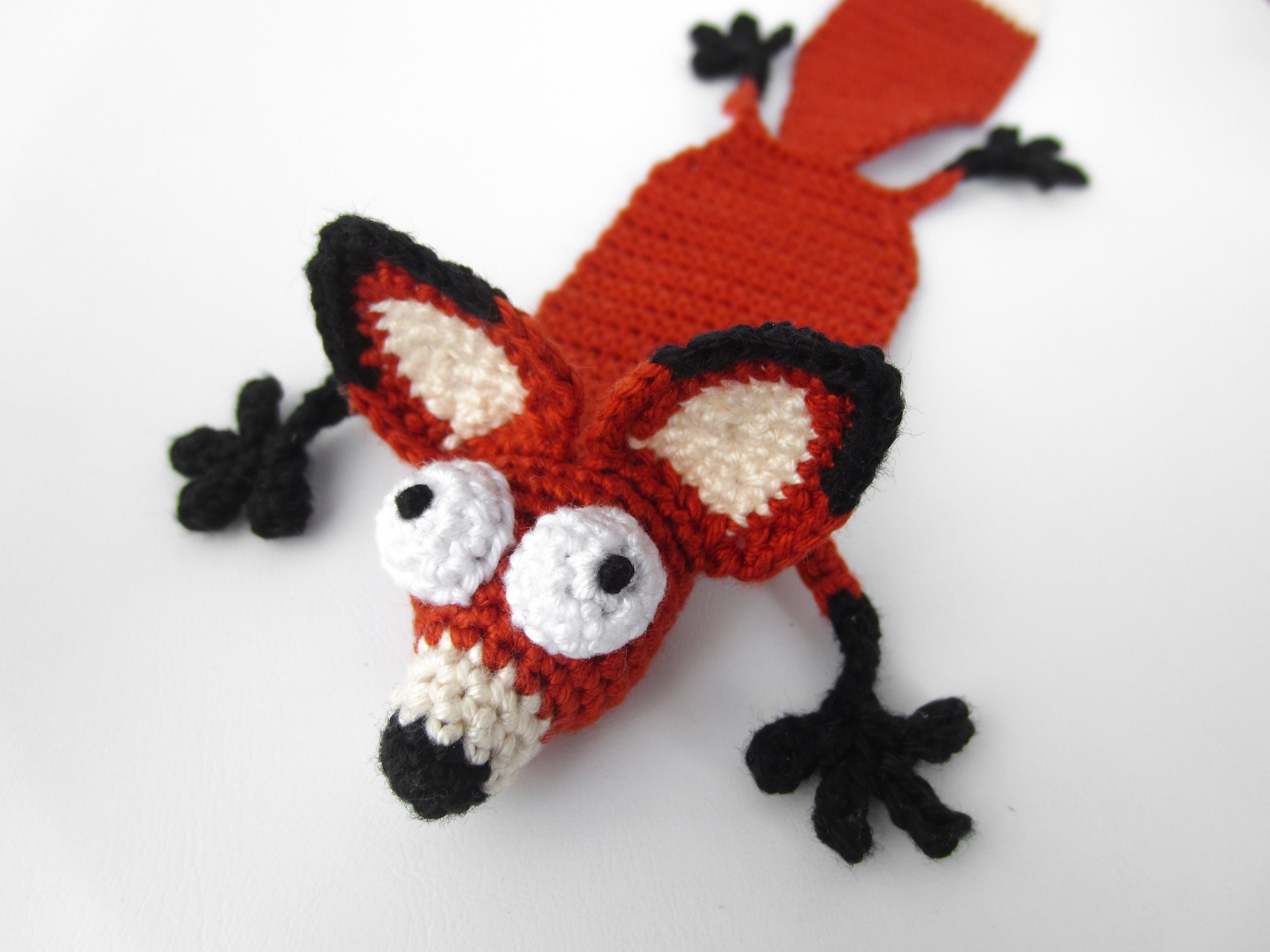 Fox Bookmark Crochet Pattern Amigurumi PDF Pattern - Etsy