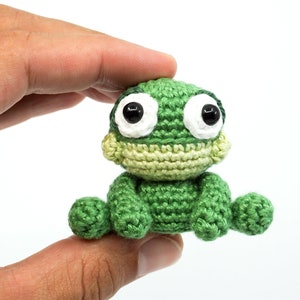Mini Frog Crochet Pattern Amigurumi PDF Pattern - Etsy