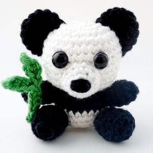 Mini Panda Crochet Pattern | Amigurumi PDF Pattern - Etsy