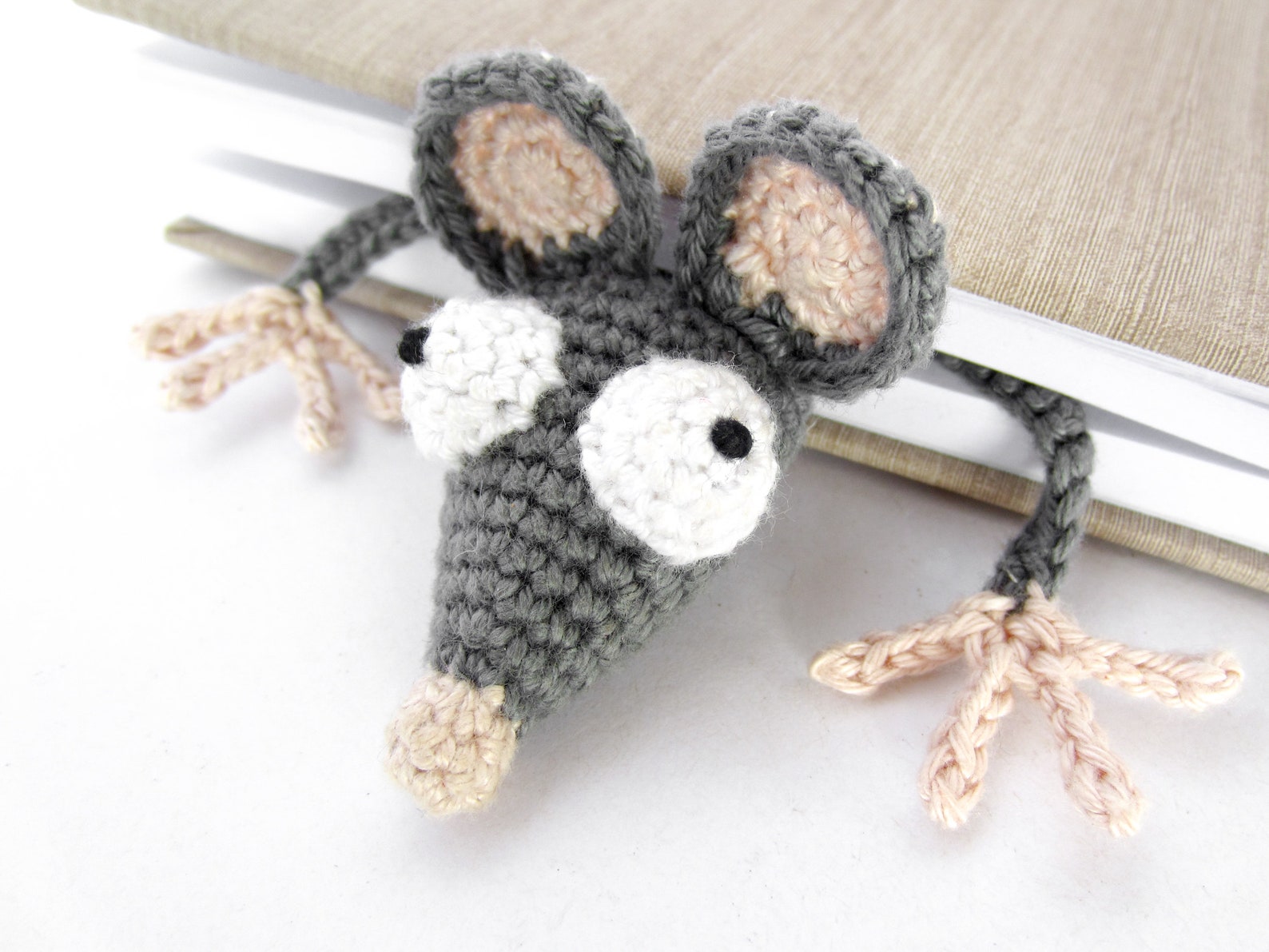 Rat Bookmark Crochet Pattern Amigurumi PDF Pattern - Etsy