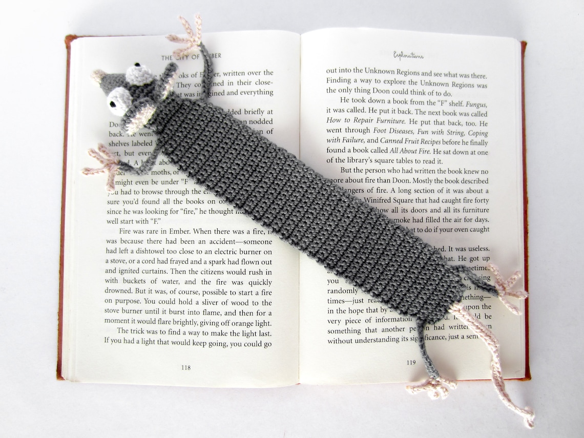 Rat Bookmark Crochet Pattern Amigurumi PDF Pattern - Etsy