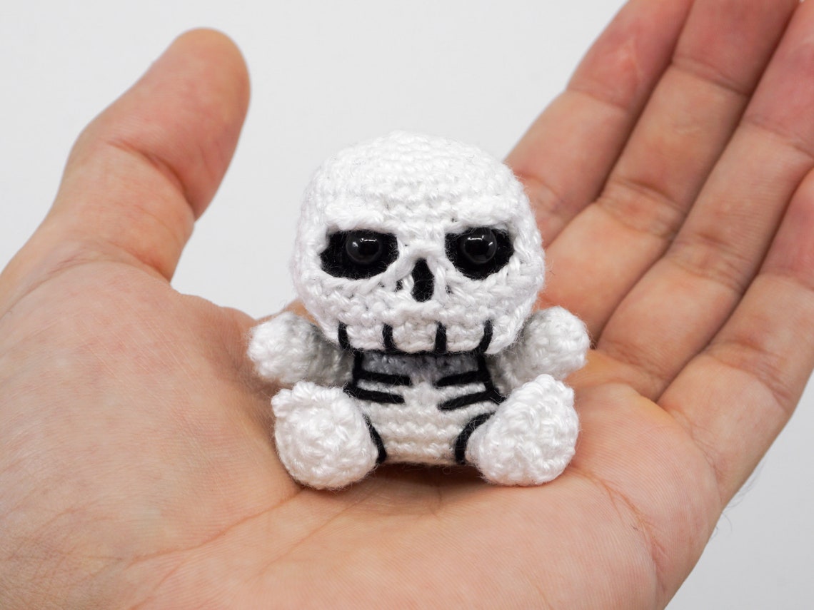 Mini Skeleton Crochet Pattern Amigurumi PDF Pattern | Etsy