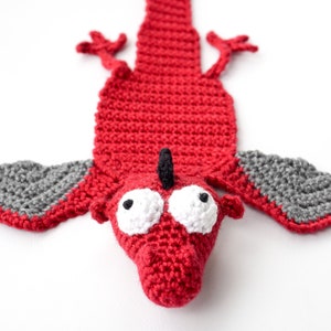 Dragon Bookmark Crochet Pattern | Amigurumi PDF Pattern - Etsy